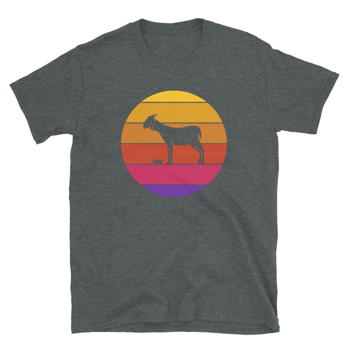 Retro 80's Goat Shirt, Goat Lover Gift, Goat Lover Shirt, Farm Life ...