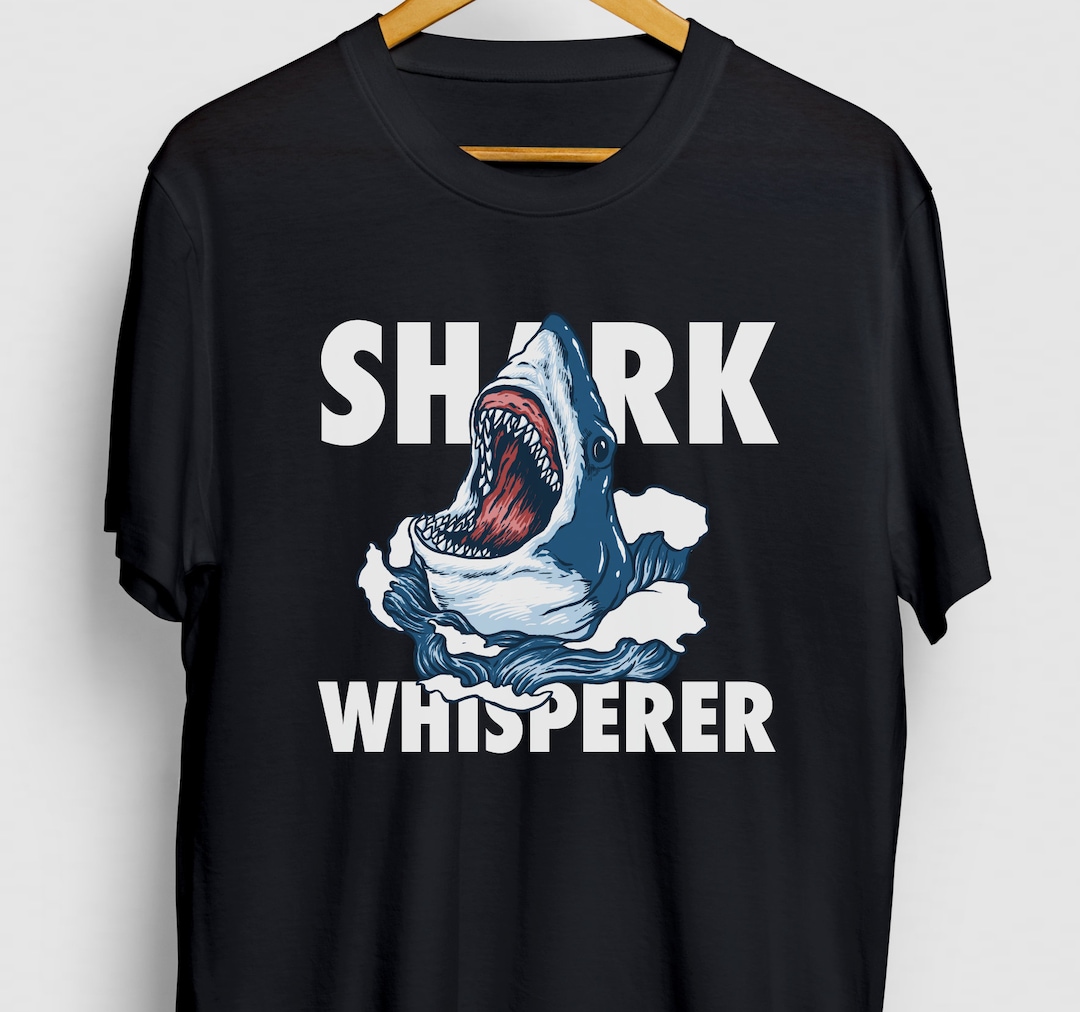 Shark Shirt, Shark Tee, Shark Gift Idea, Beach Summer Tee, Shark ...