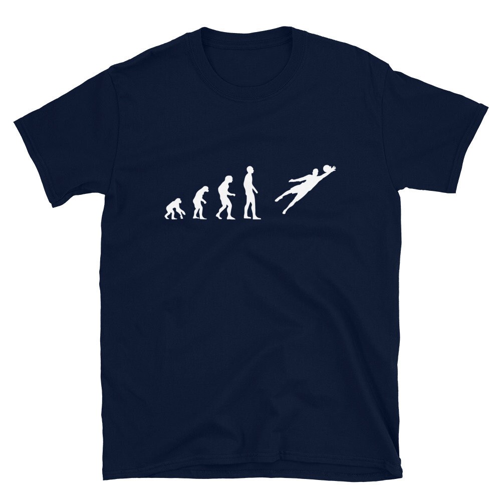 Soccer Goalie Evolution Shirt, Goalkeeper Shirt, Goal Keeper Gift ...
