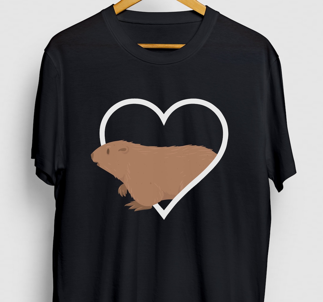 Marmot Heart Marmot Gift, Funny Zookeeper Shirt, Funny Animal Tee ...