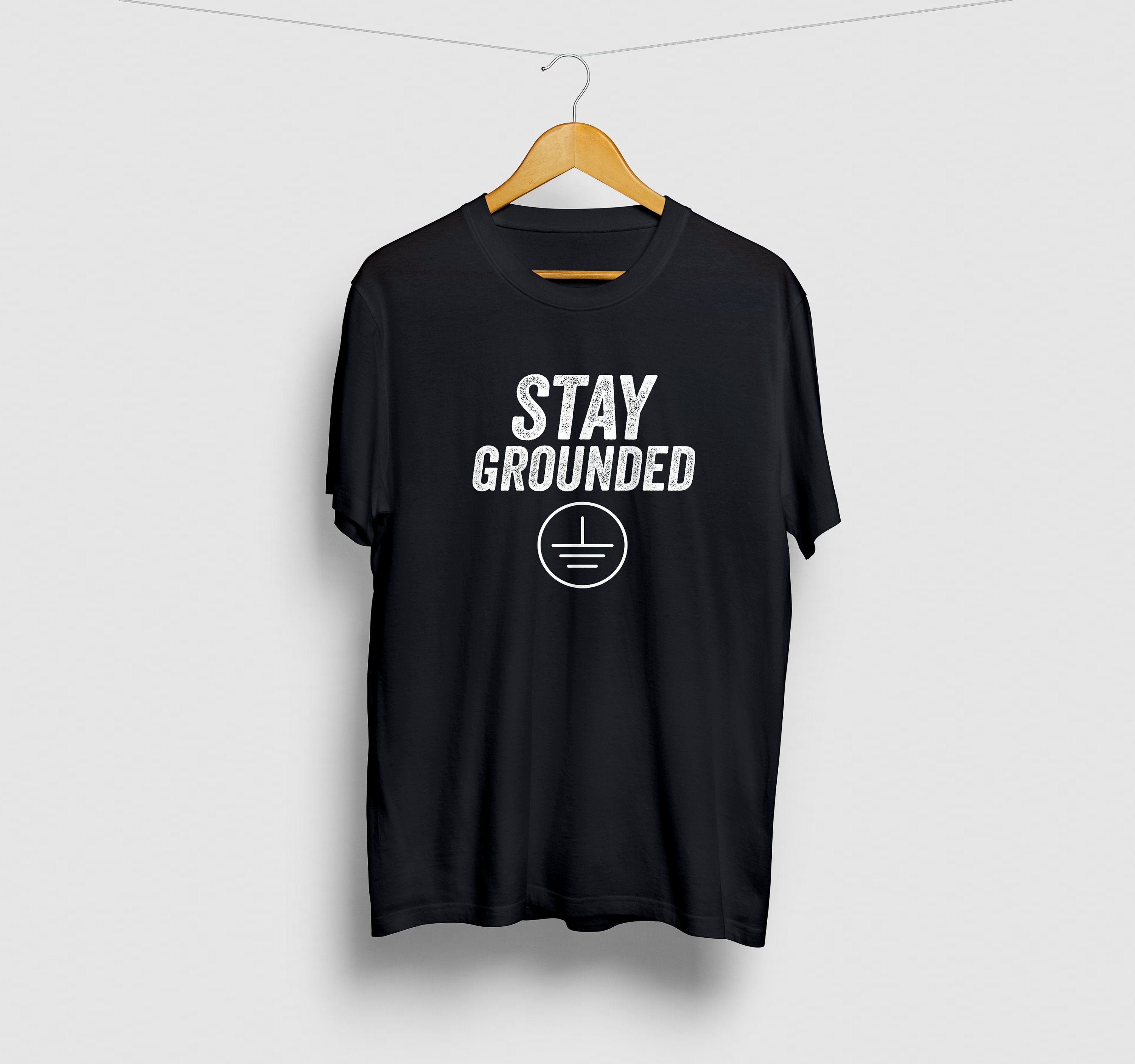 Stay Grounded Shirt, Electrician Shirt, Electrician Gifts, Electrician ...