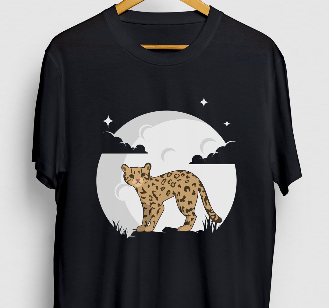 Ocelot Moon Ocelot Gift, Funny Zookeeper Shirt, Funny Wild Cat Tee ...