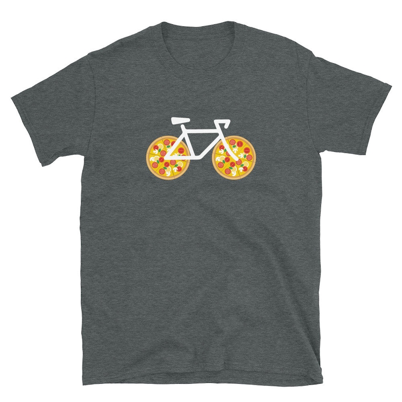 Pizza Bike Funny Bicycle Shirt, Cycling Shirt, Bicycle Gift, Bicycle ...