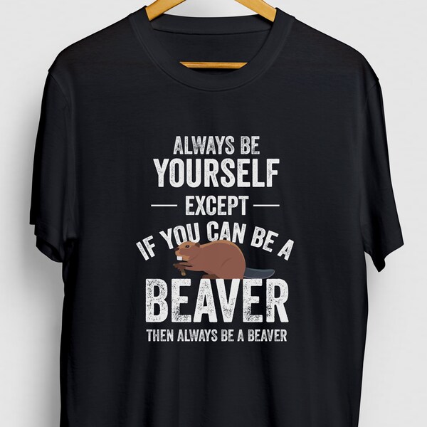 Beaver T Shirt - Etsy