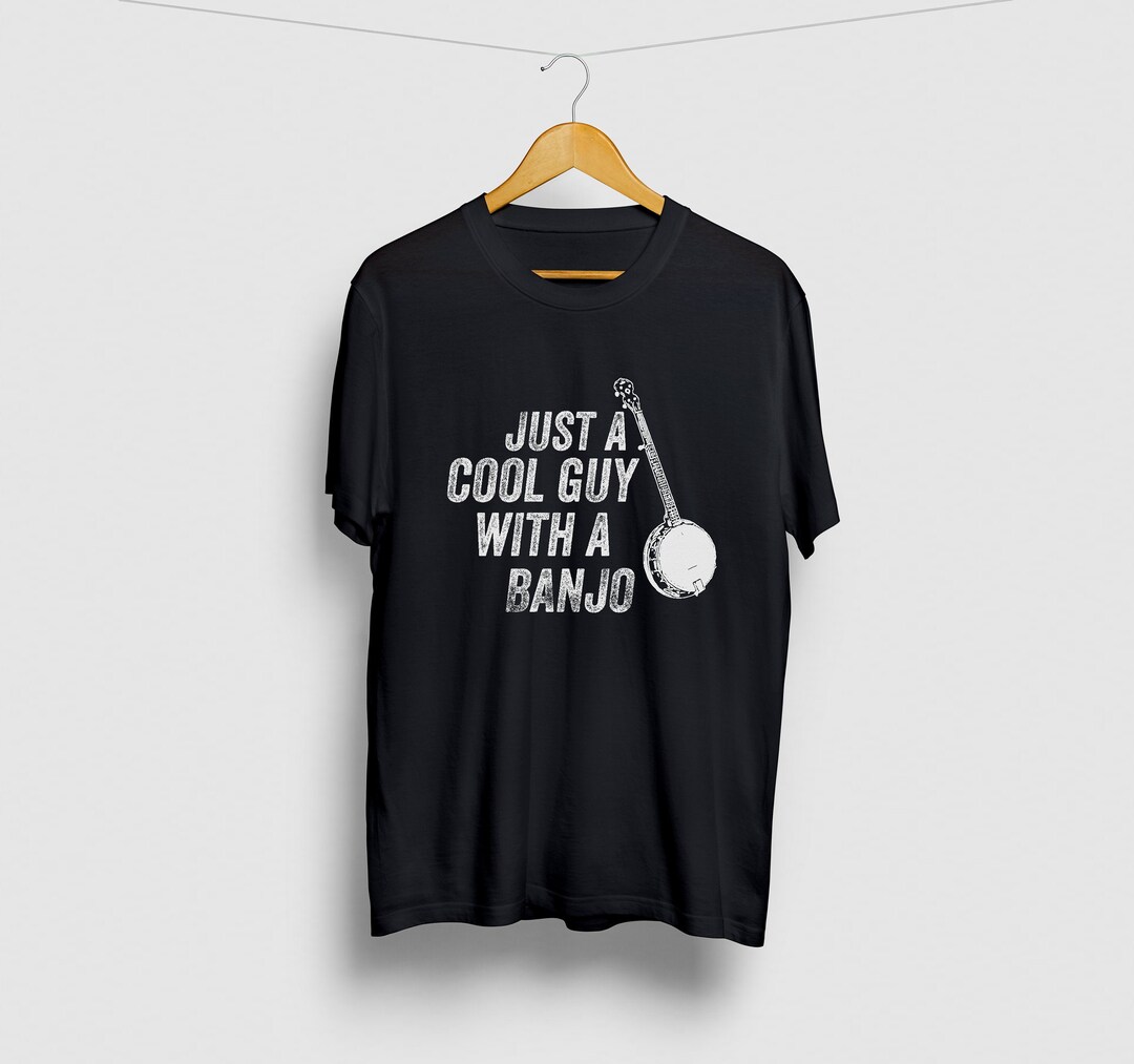 Banjo Shirt, Banjo Player, Banjo Gift, Banjo Student Gift, Bluegrass ...