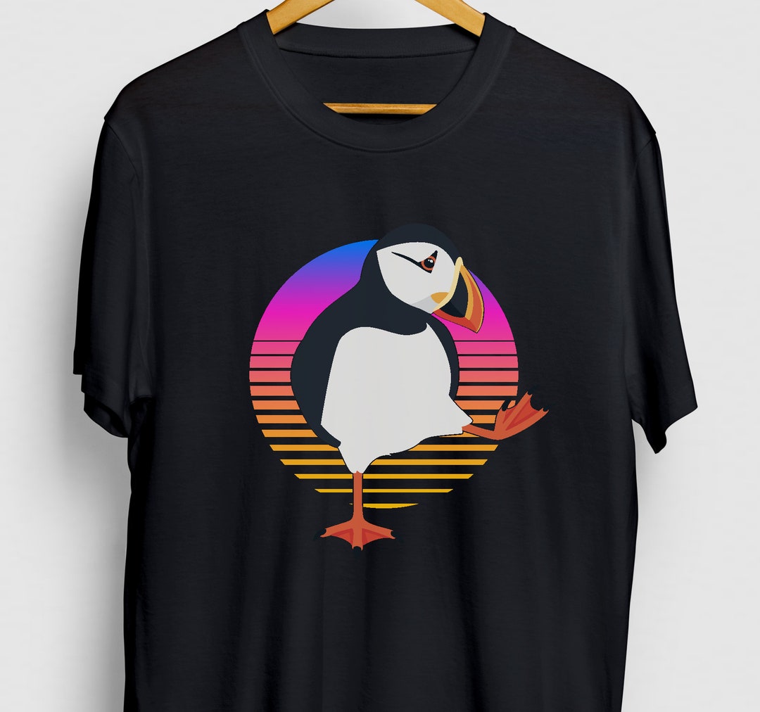 Puffin Gift, Funny Seabird Shirt, Funny Animal Tee, Puffin Shirt ...