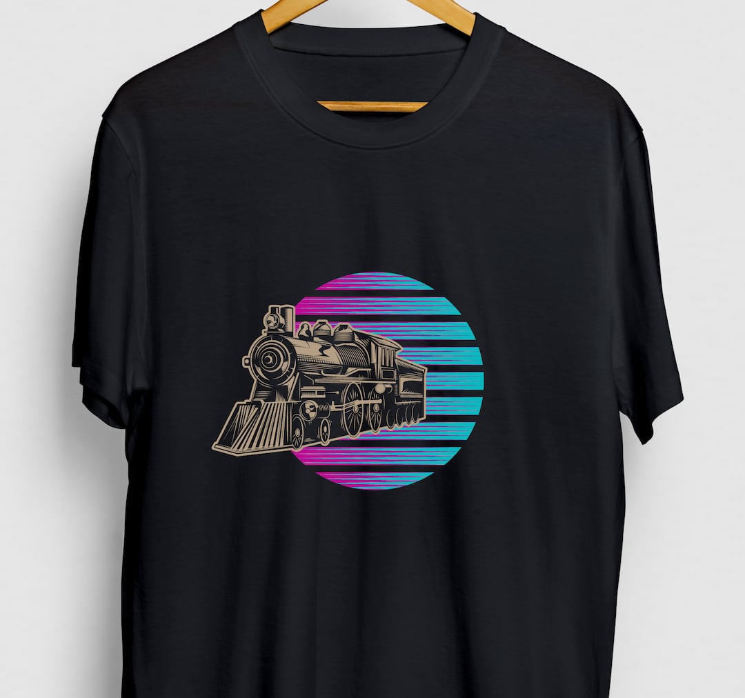 Train Retro Locomotive Gift, Funny Model Train Shirt, Locomotive Hoodie ...
