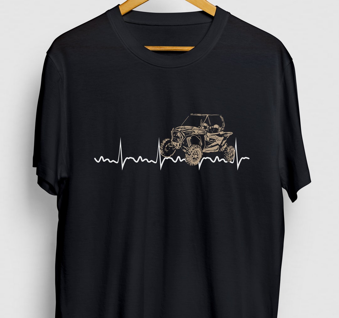 UTV Heartbeat UTV Gift, Funny off Road Shirt, Funny 4 Wheeler Tee, UTV ...