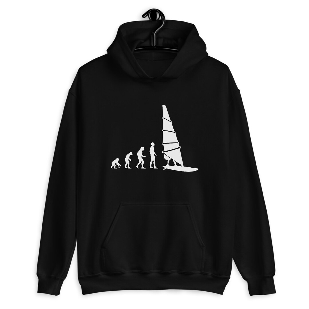 Windsurfing Evolution Pullover Hoodie - Etsy