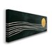 Green Abstract Sunset Panoramic Art Vibrant Energy, Canvas Modern Calm ...