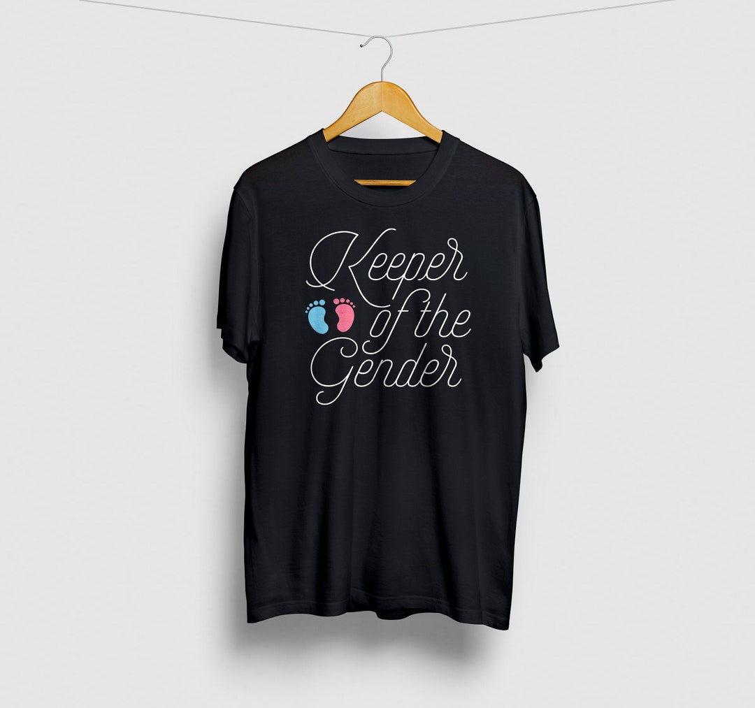 Keeper of the Gender Shirt, Gender Reveal Shirt, Gender Reveal Party ...