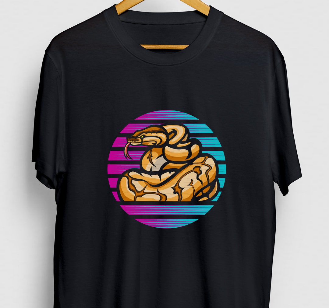 Ball Python Retro Ball Python Gift, Funny Reptile Shirt, Funny Snake ...