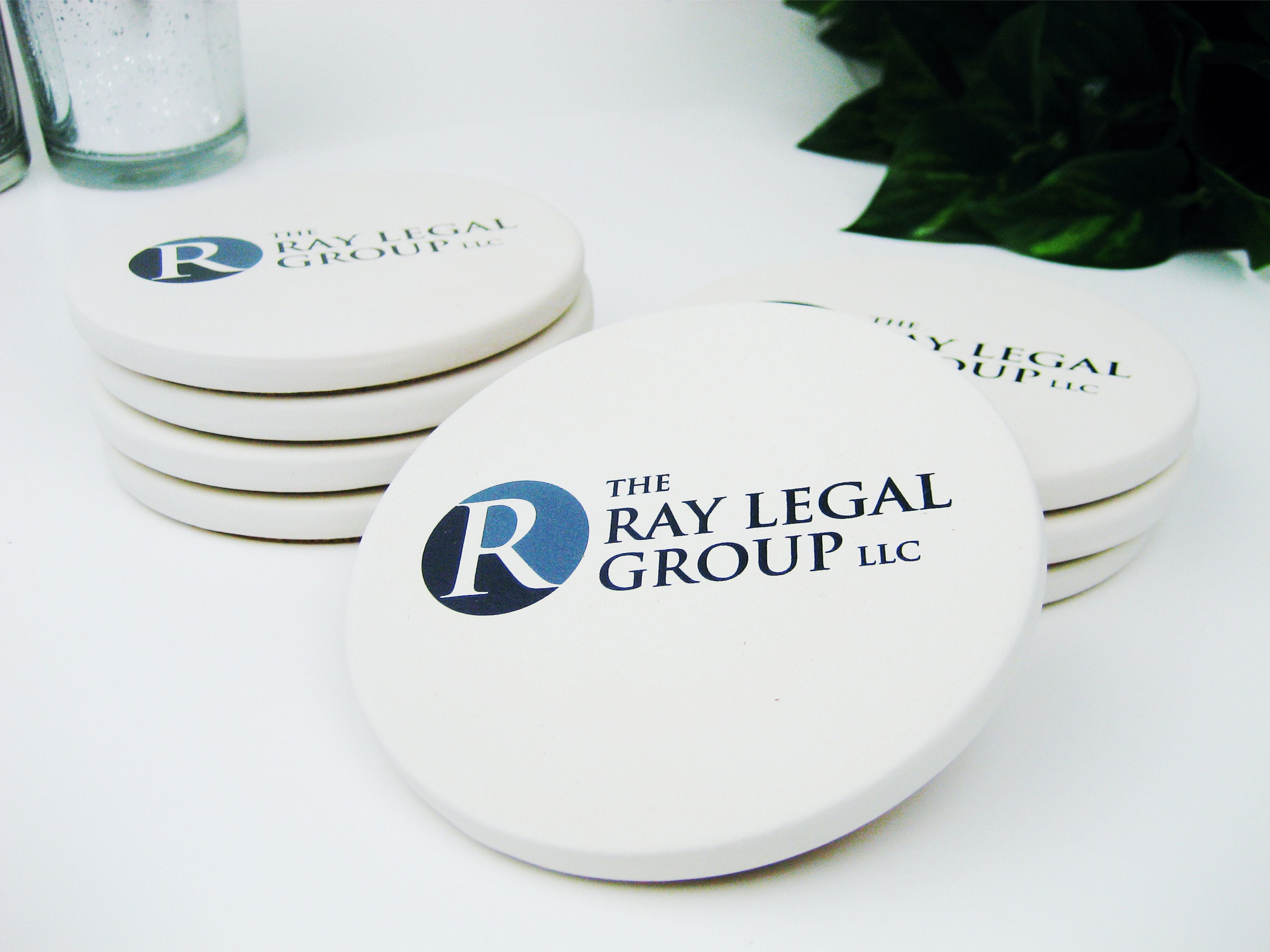 Ceramic Coasters Personalized Coaster Custom Family Name - Etsy UK