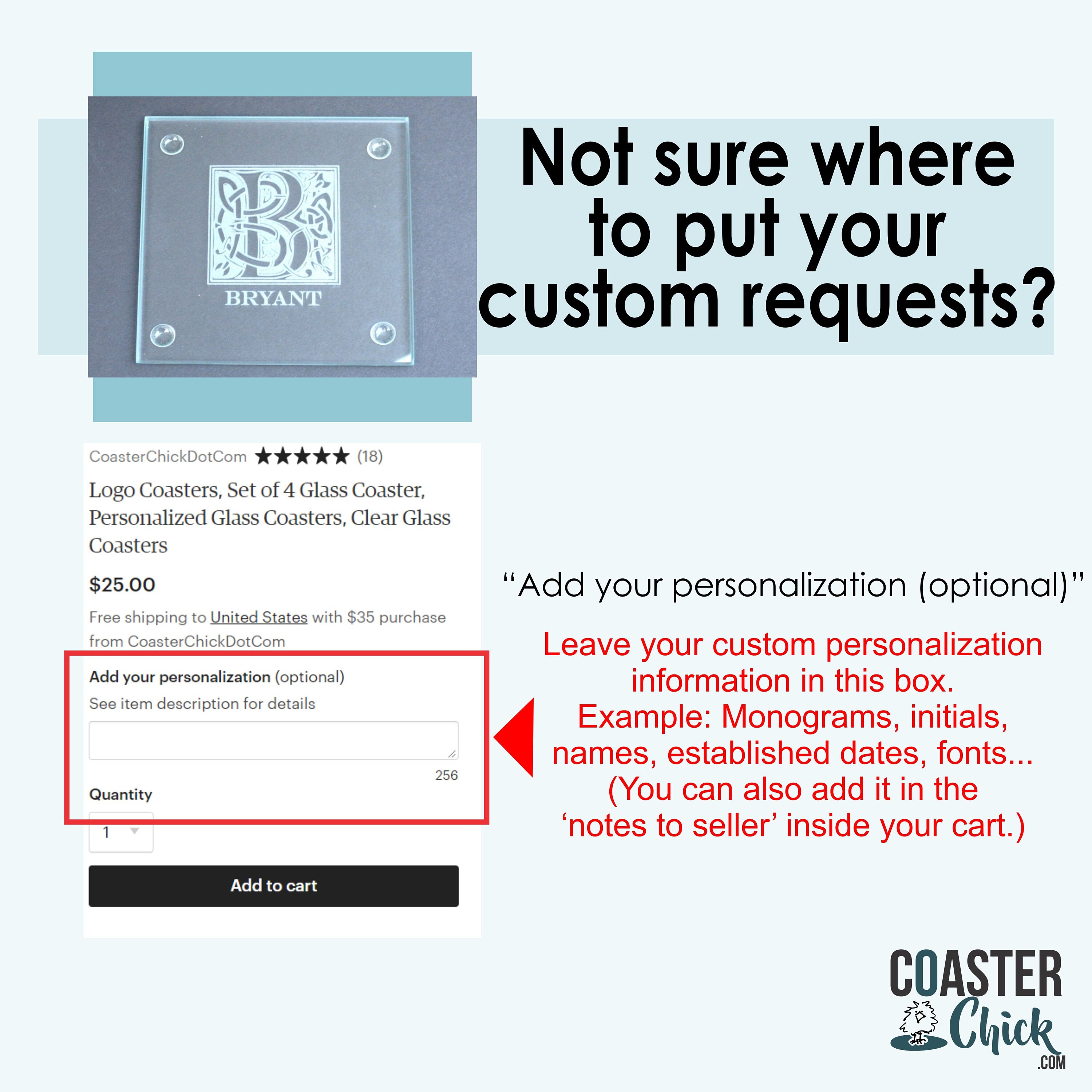 Ceramic Coasters Personalized Coaster Custom Familt Name | Etsy