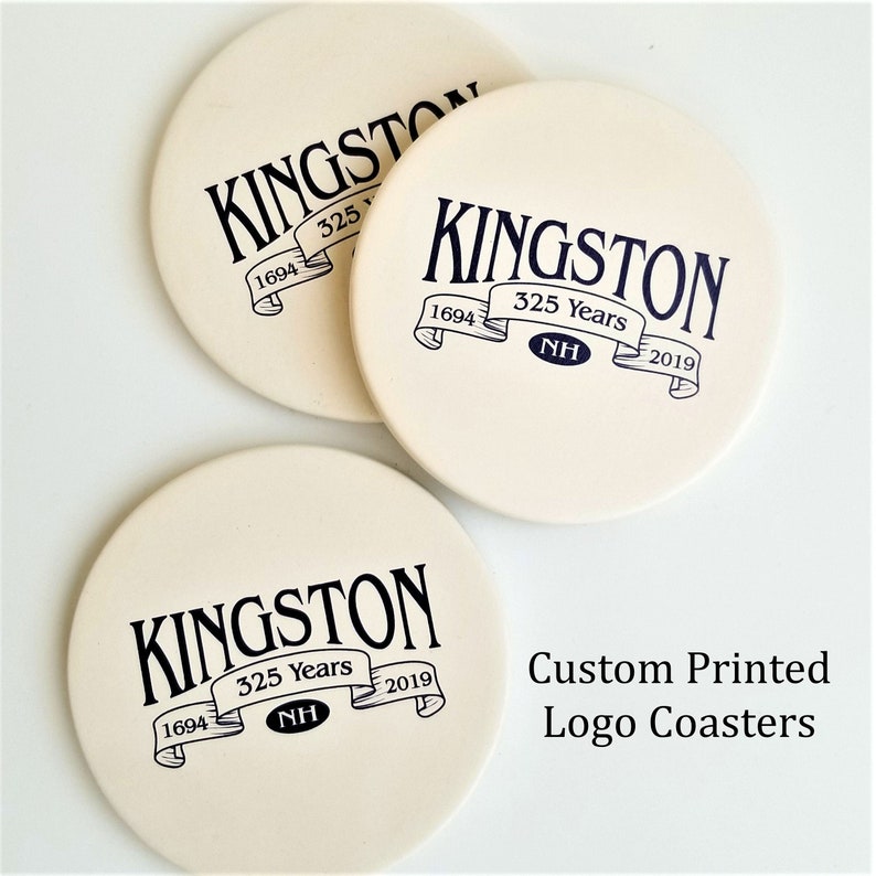 Ceramic Coasters Personalized Coaster Custom Family Name - Etsy UK