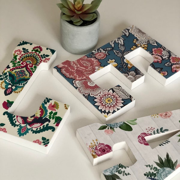 Decorative Letters - Etsy