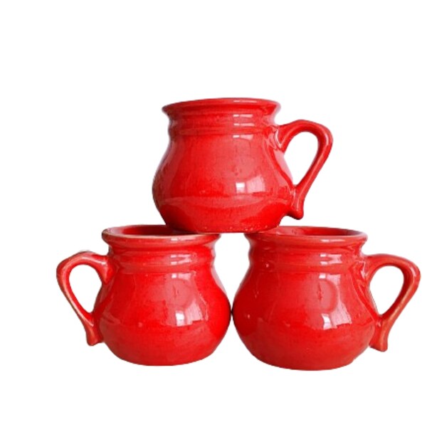 Red Mug - Etsy