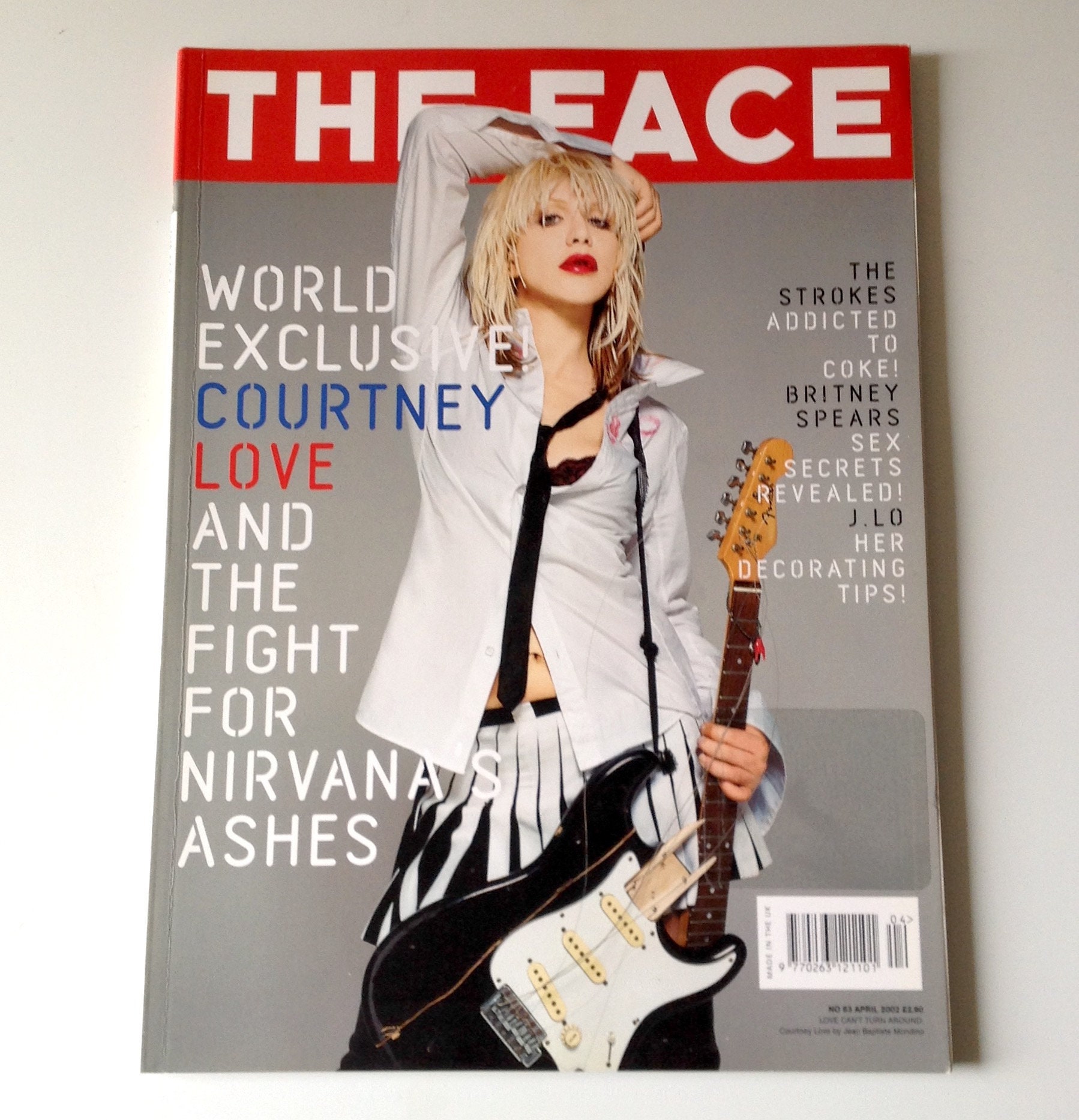 The Face Magazine / 02 de abril / Courtney Love / The Strokes, Britney ...