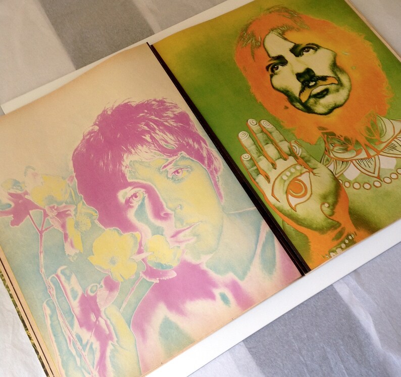 Look Magazine Jan 1968 The Beatles John Lennon Paul McCartney Ringo ...