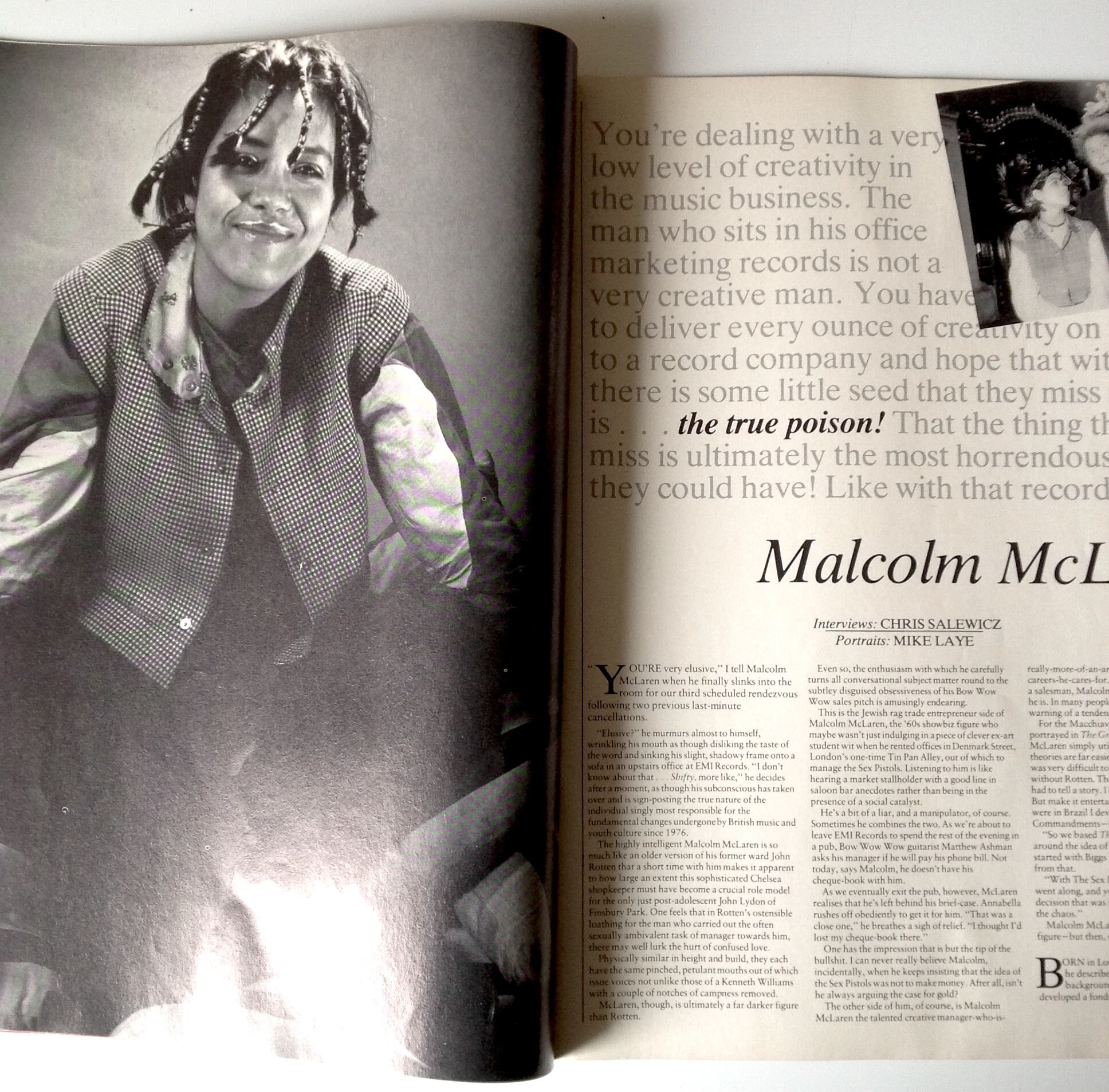 The Face Magazine May 81 Annabella Lwin Bow Wow Wow - Etsy