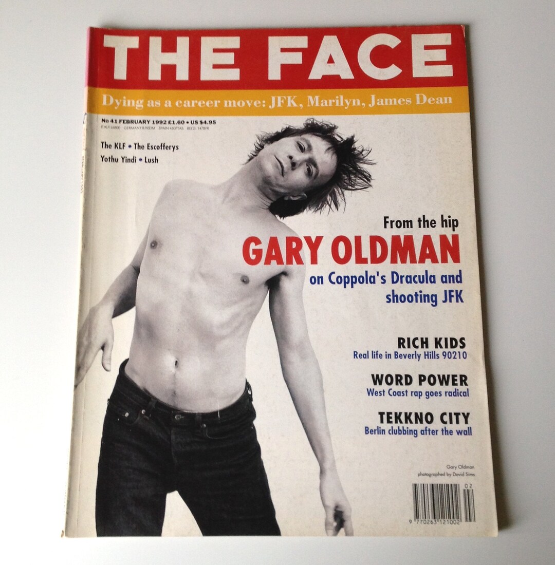 The Face Magazine Feb 92 Gary Oldman the KLF, Lush, Yothu Yindi Beverly ...