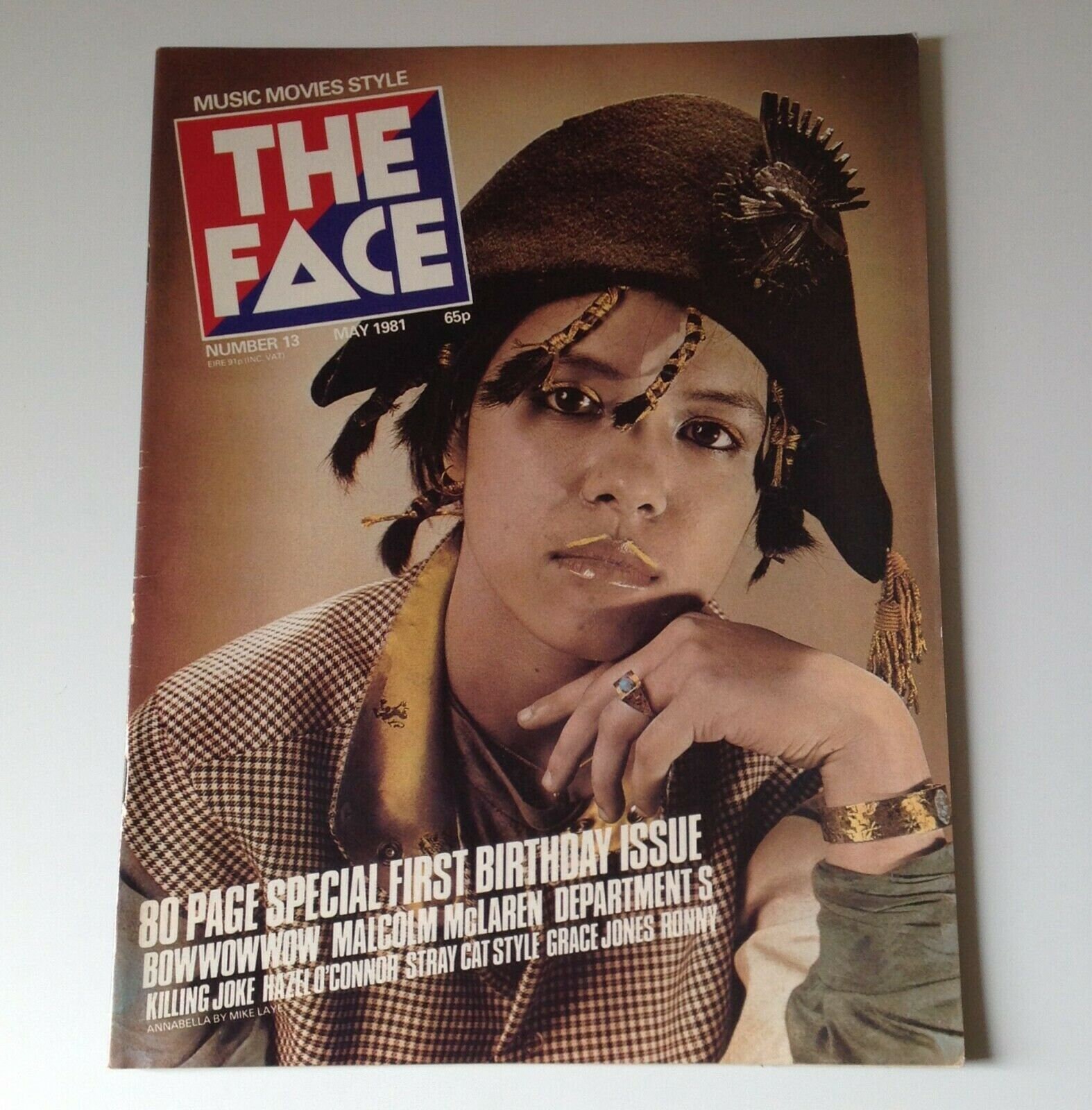 The Face Magazine / Mayo 81 / Annabella Lwin / Bow Wow / | Etsy