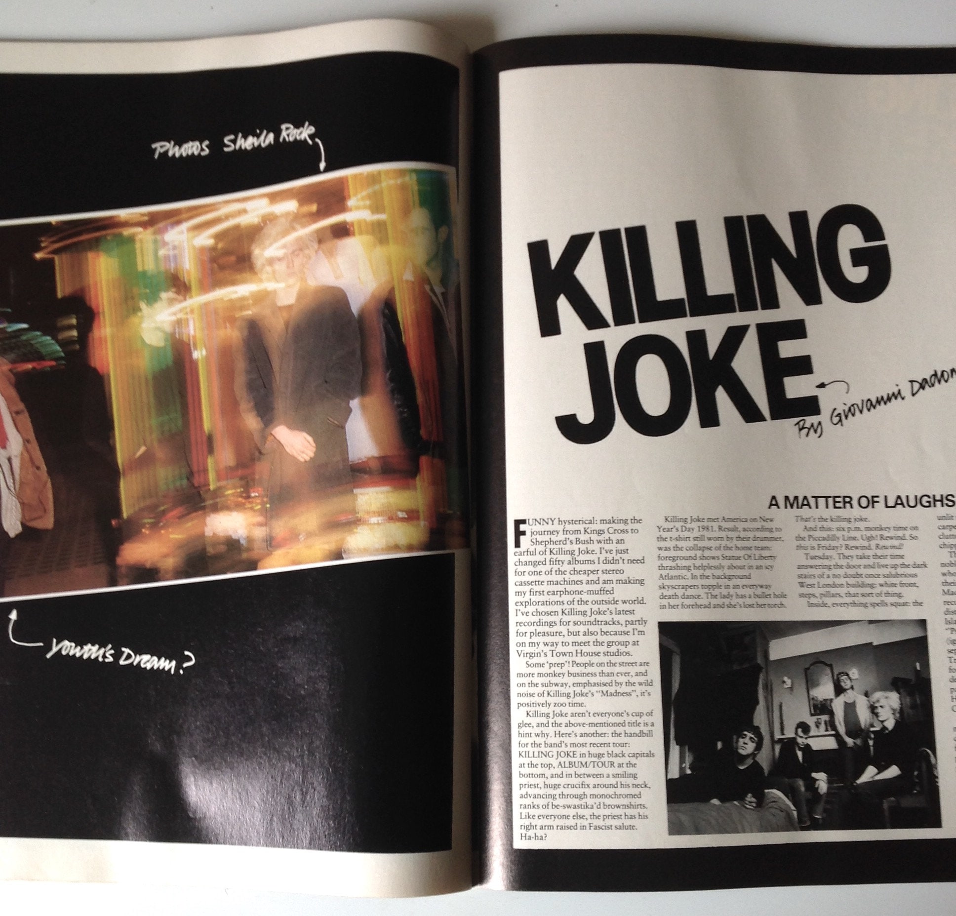 The Face Magazine May 81 Annabella Lwin Bow Wow Wow Malcolm Mcclaren, Bruce Springsteen, Grace ...