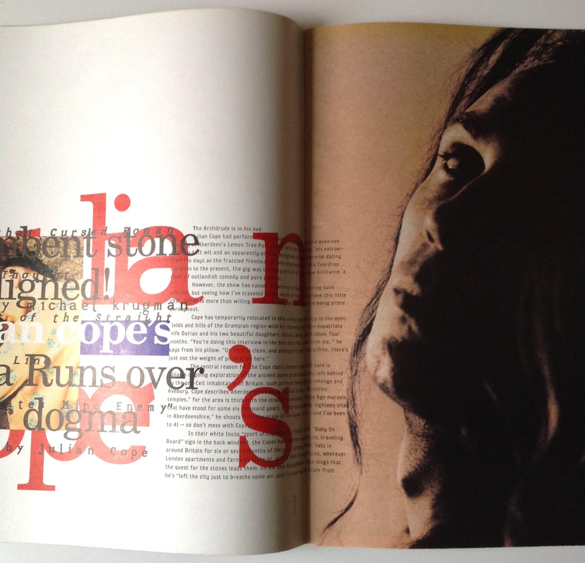 Ray Gun Magazine Spread