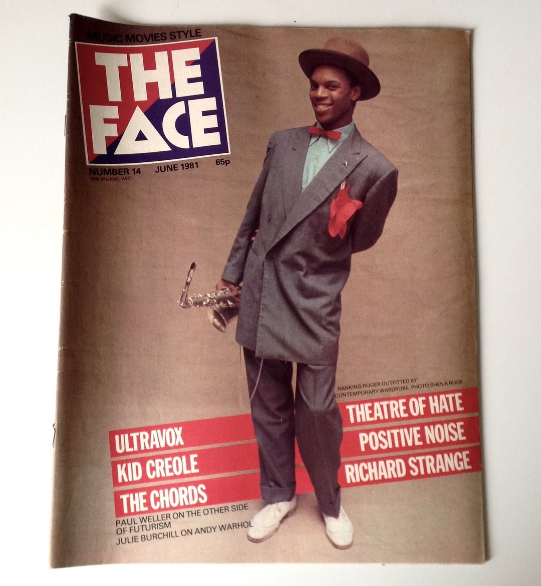 The Face Magazine June 81 Ranking Rodger the Beat Bob Marley, Andy ...