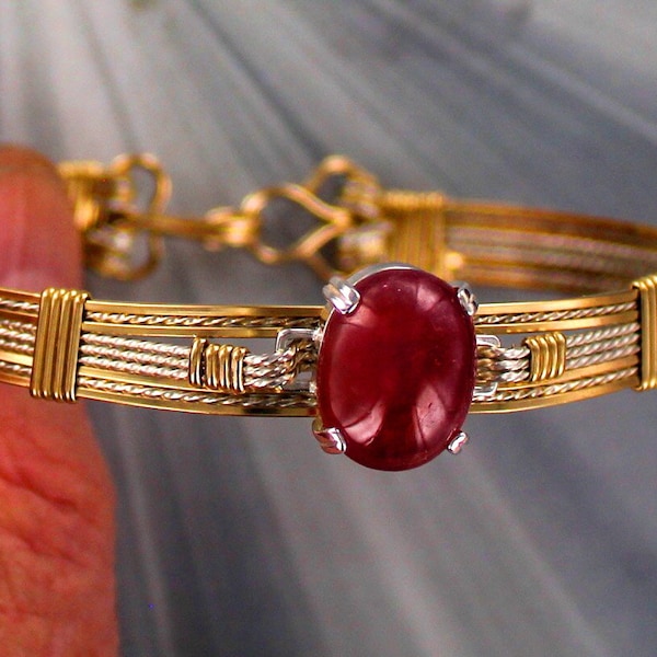 Ruby Bracelet - Etsy