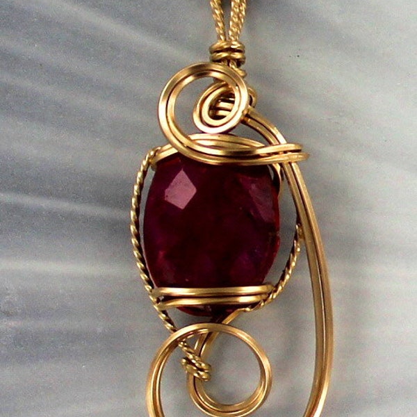 Ruby Gemstone - Etsy