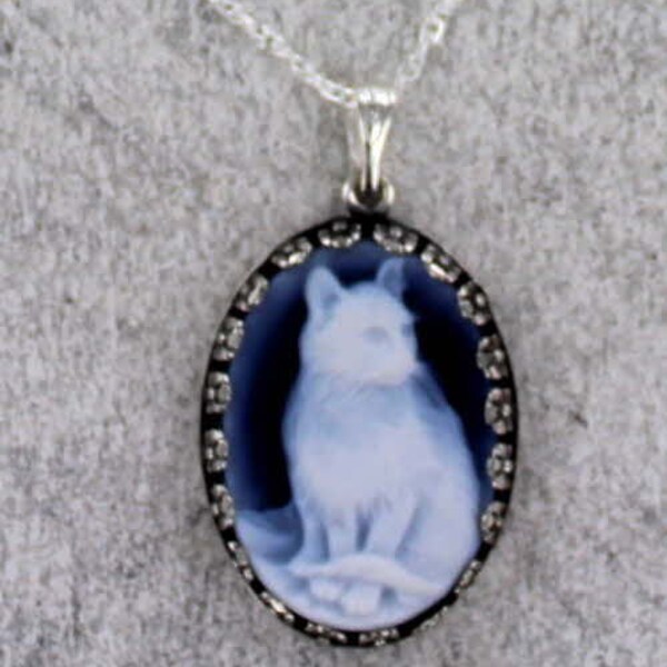 Cat Cameo - Etsy