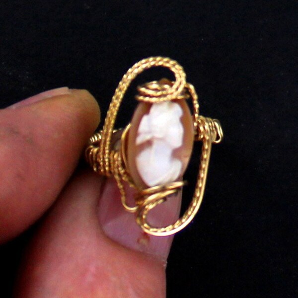 Cameo Ring - Etsy