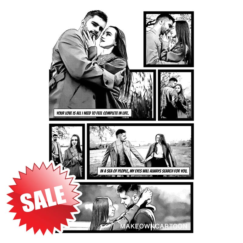 Custom Comic Book - Etsy