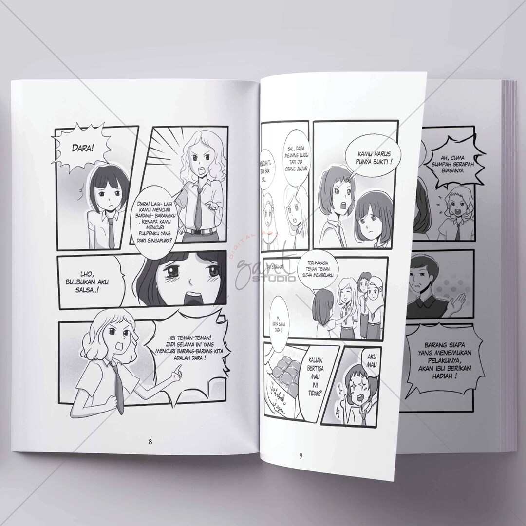 Personalized Custom Comic Book Comic Strip Gift - Etsy