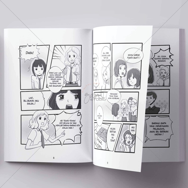 Personalized Custom Comic Book Comic Strip Gift - Etsy