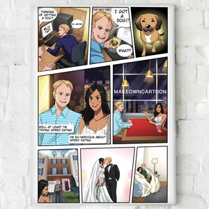 Personalized Custom Comic Book Comic Strip Gift - Etsy