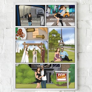 Personalized Custom Comic Book Comic Strip Gift - Etsy