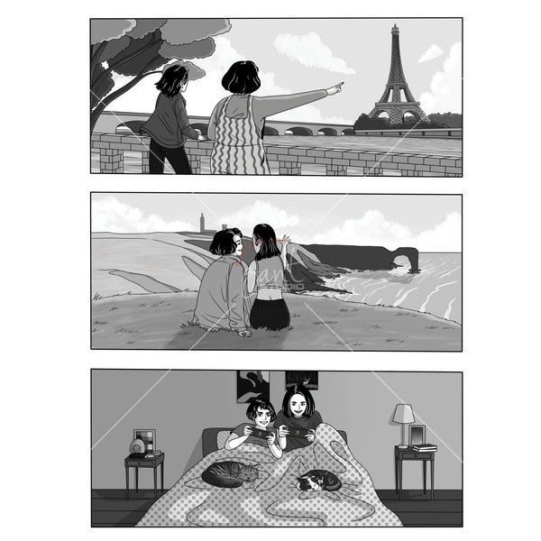 Comic Art Commission - Etsy