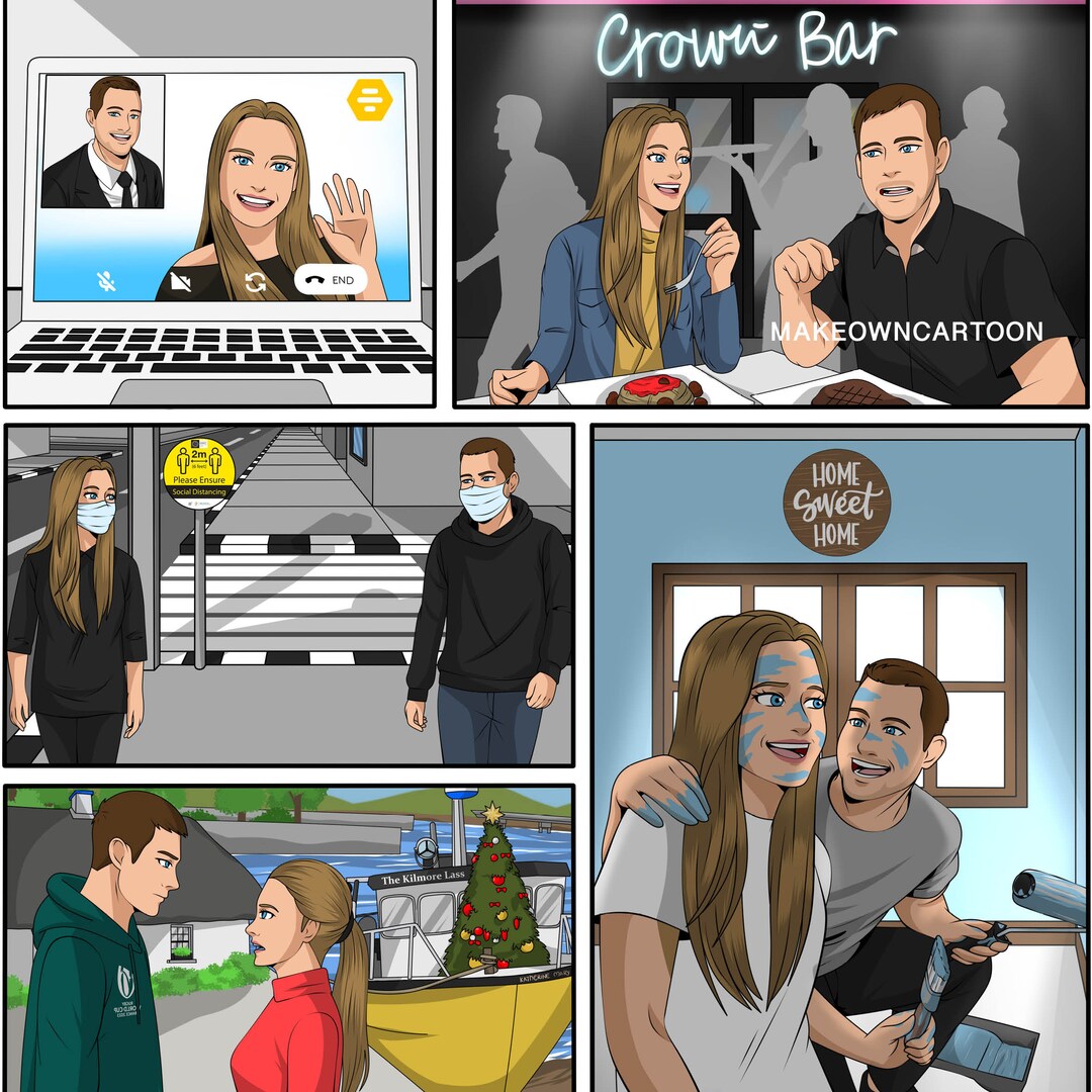 Custom Comic Artwork Created by Professional Comic Artists Make Own ...