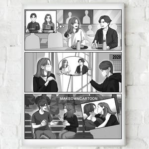 Personalized Custom Comic Book Comic Strip Gift - Etsy