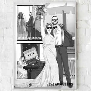 Custom Comic Artwork Created by Professional Comic Artists Make Own ...