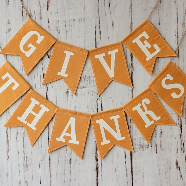 Give Thanks Letters - Etsy