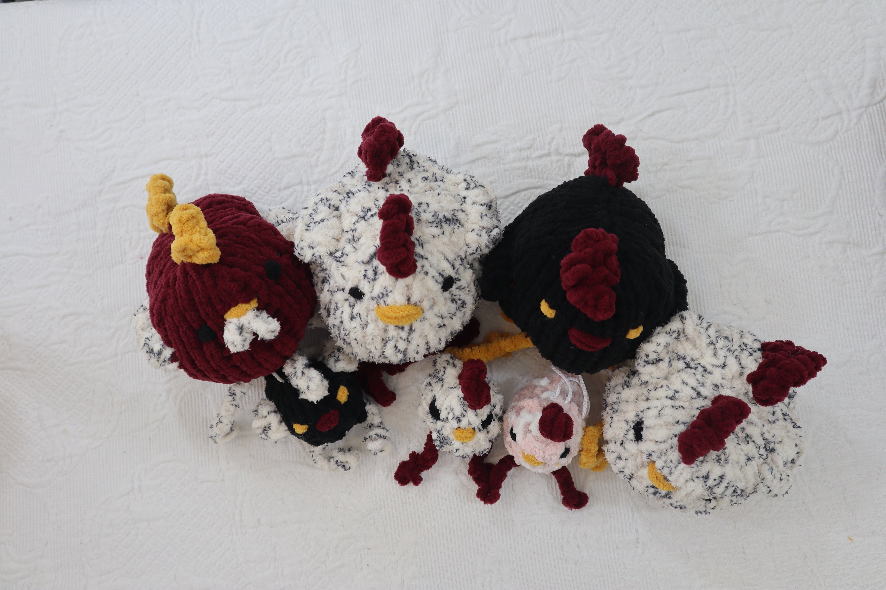 Chicken Knitting PATTERN PDF, Knit Hen,knit Chicken Ornament,knitted ...