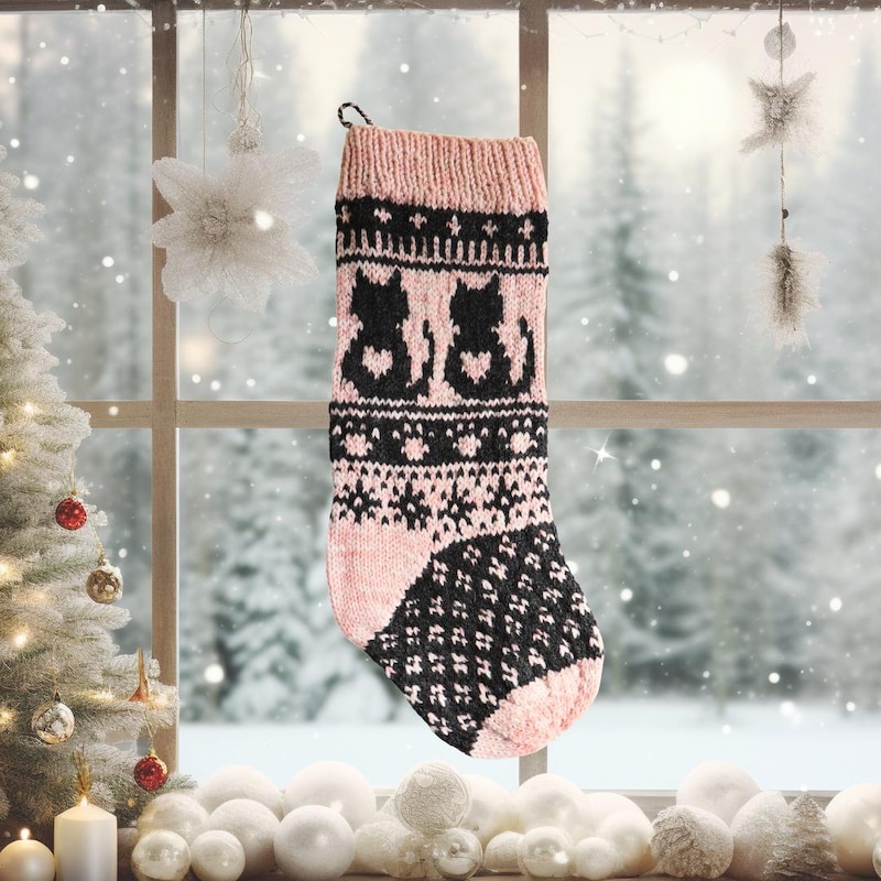 Fair Isle Cat Patterns - Etsy