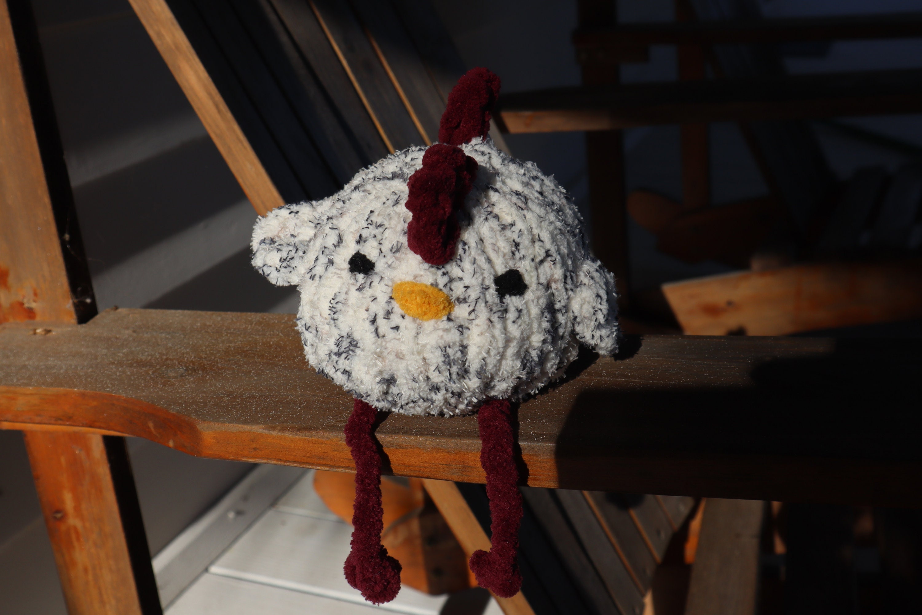 Chicken Knitting PATTERN PDF, Knit Hen,knit Chicken Ornament,knitted ...