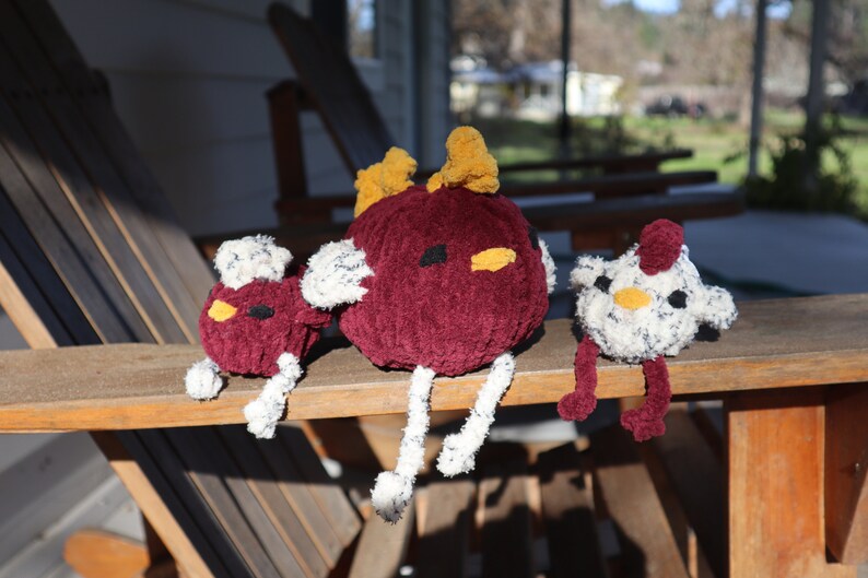 Chicken Knitting PATTERN PDF, Knit Hen,knit Chicken Ornament,knitted ...