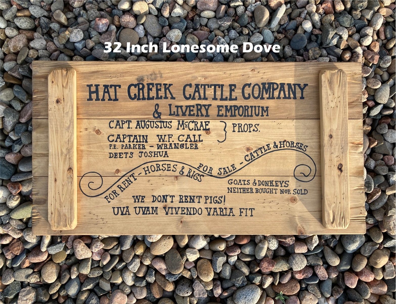 Lonesome Dove Sign Hat Creek
