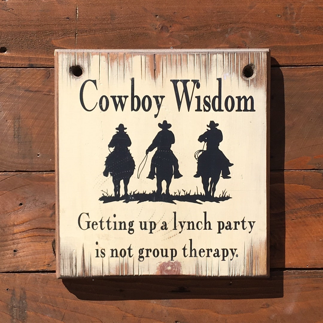 Cowboy Wisdom - Etsy