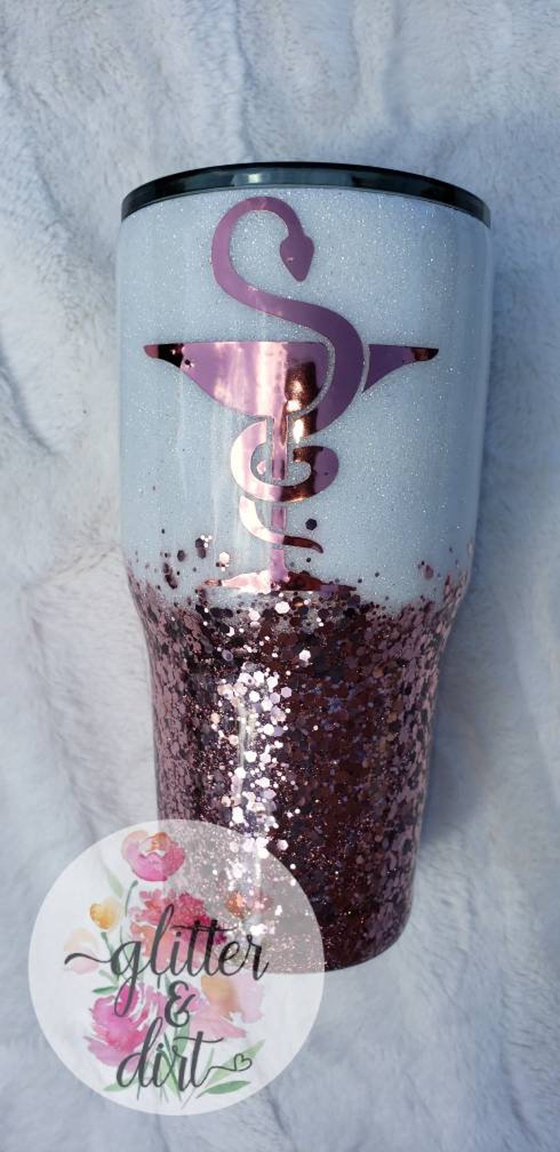 Pharmacy Glitter Tumbler - Etsy
